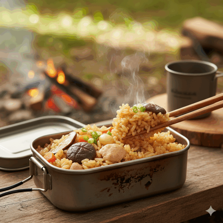 メスティン炊き込みご飯の最強レシピ！キャンプ飯でハズさない黄金比＆おすすめ具材11選 | campnuts（キャンプナッツ）